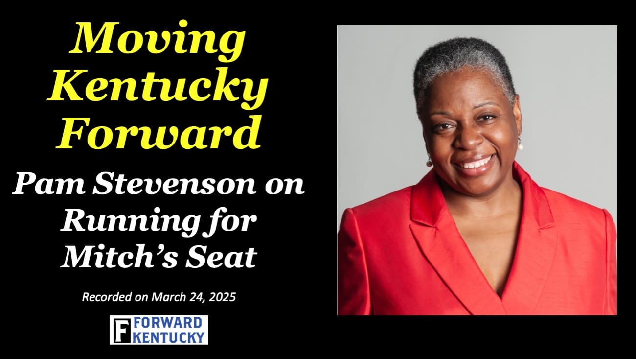 Pam Stevenson on Running for Mitch’s Seat
